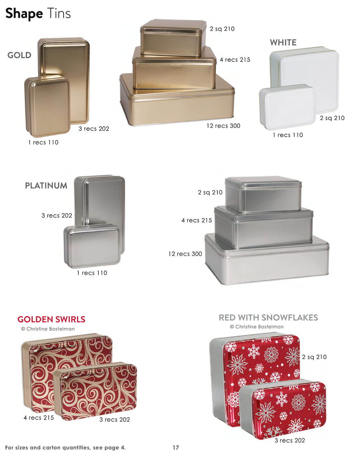 Stock Tin Program Catalog 2020