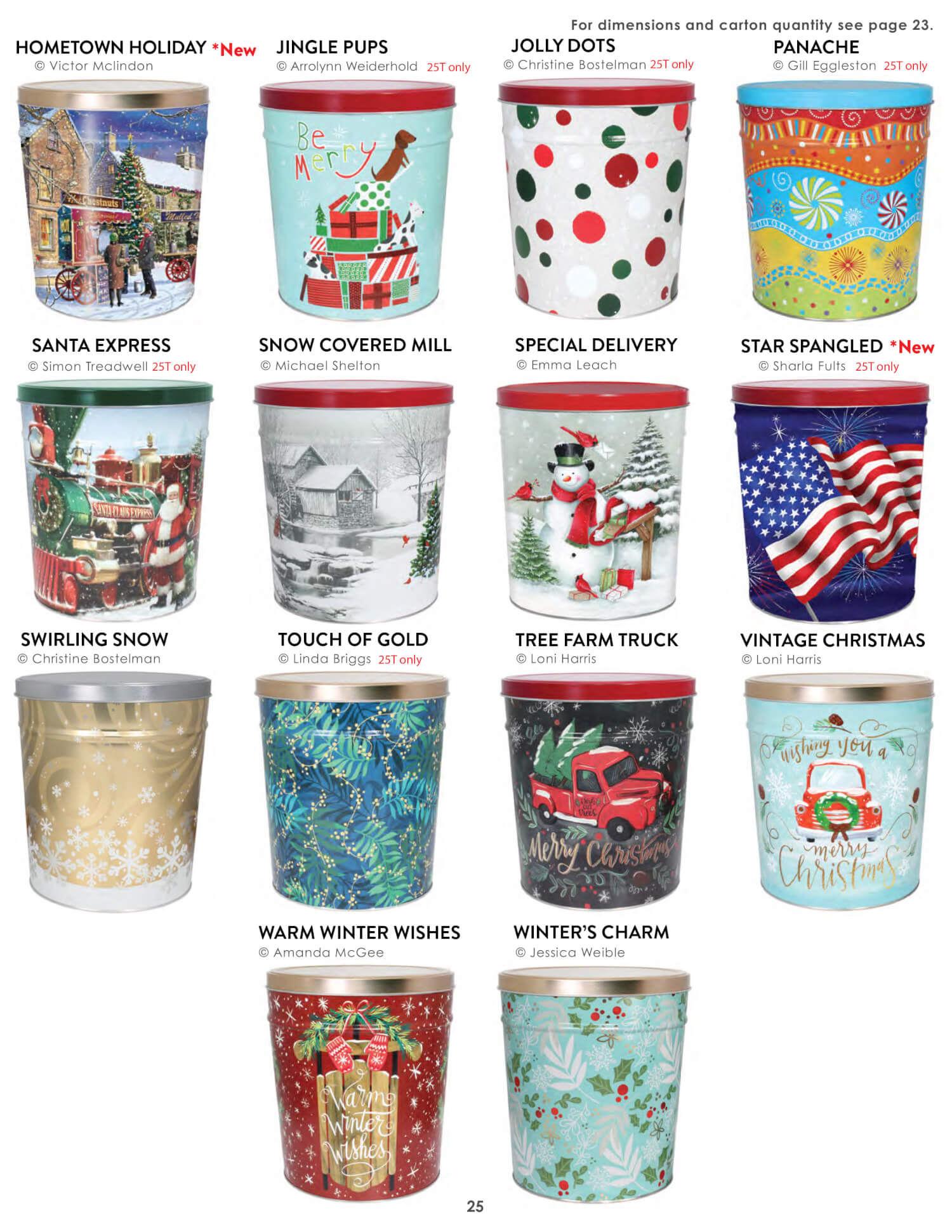 Stock Tin Program Catalog 2021