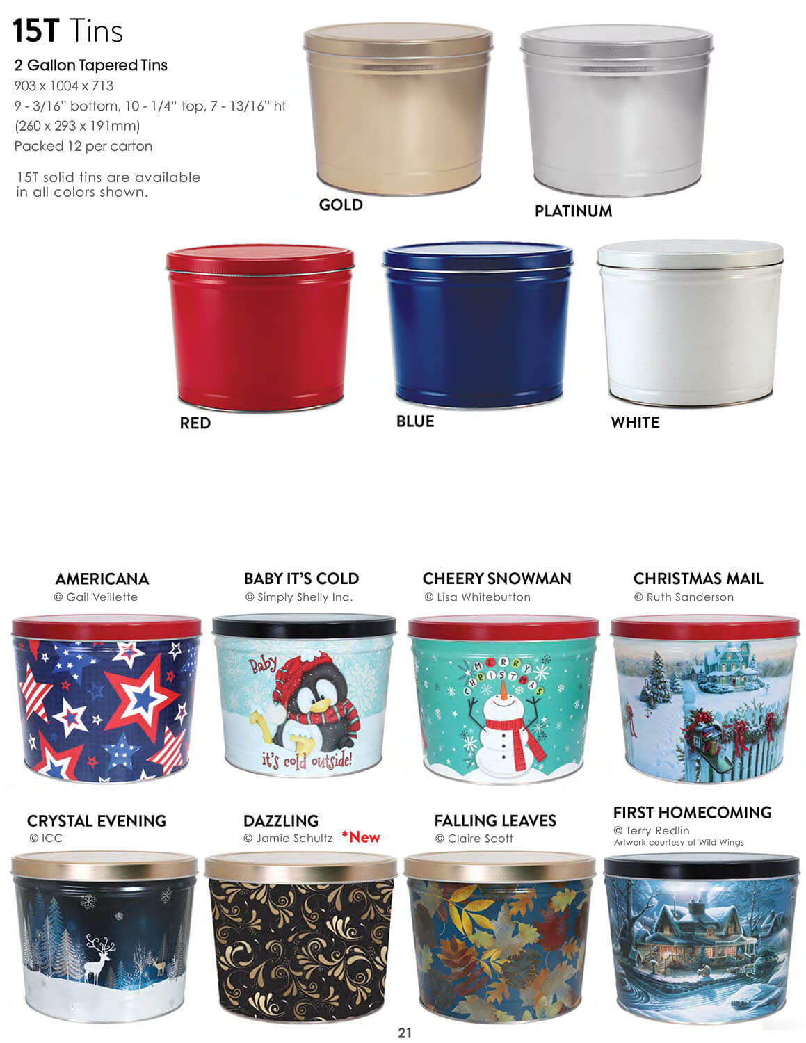 Stock Tin Program Catalog 2020