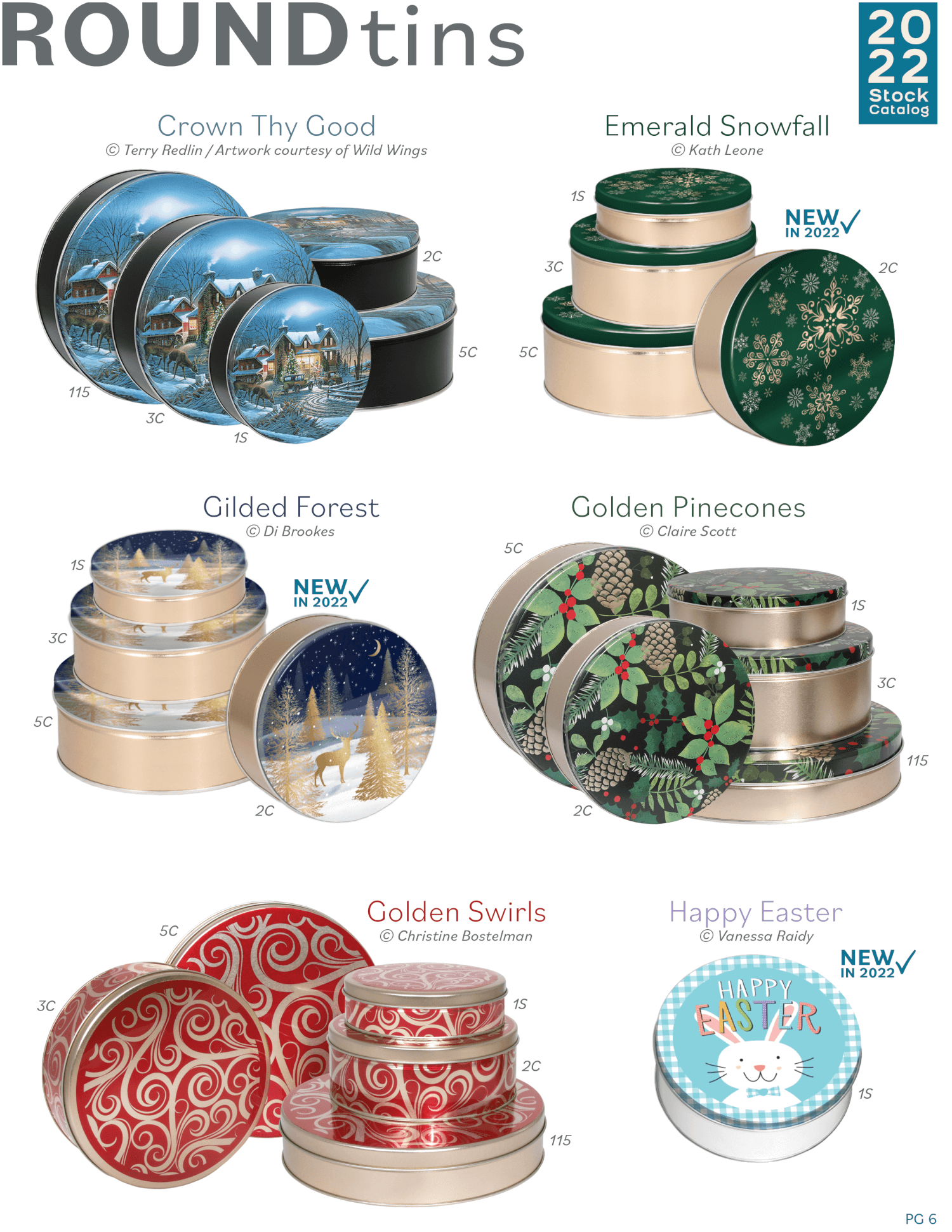 Stock Tin Program Catalog 2021