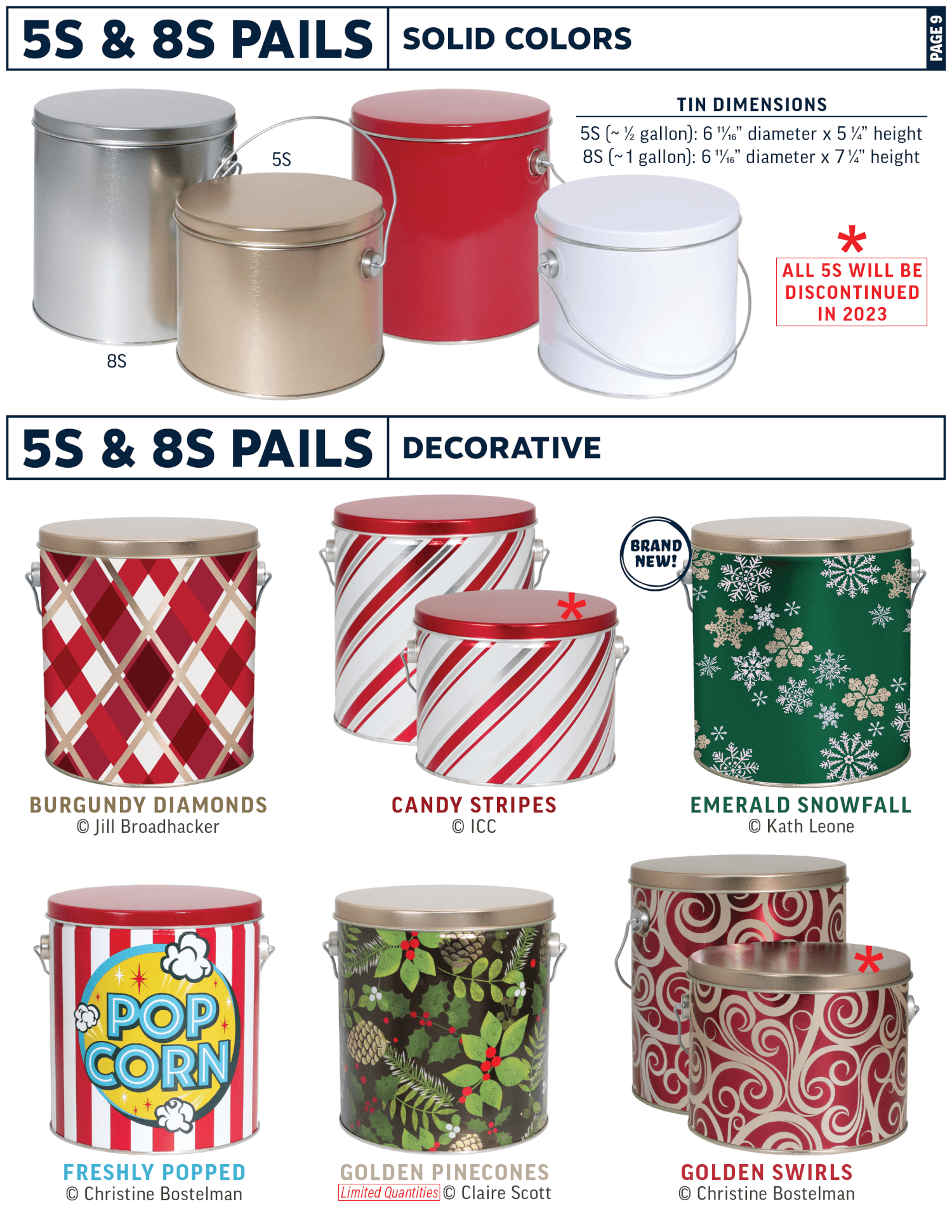 Stock Tin Program Catalog 2021